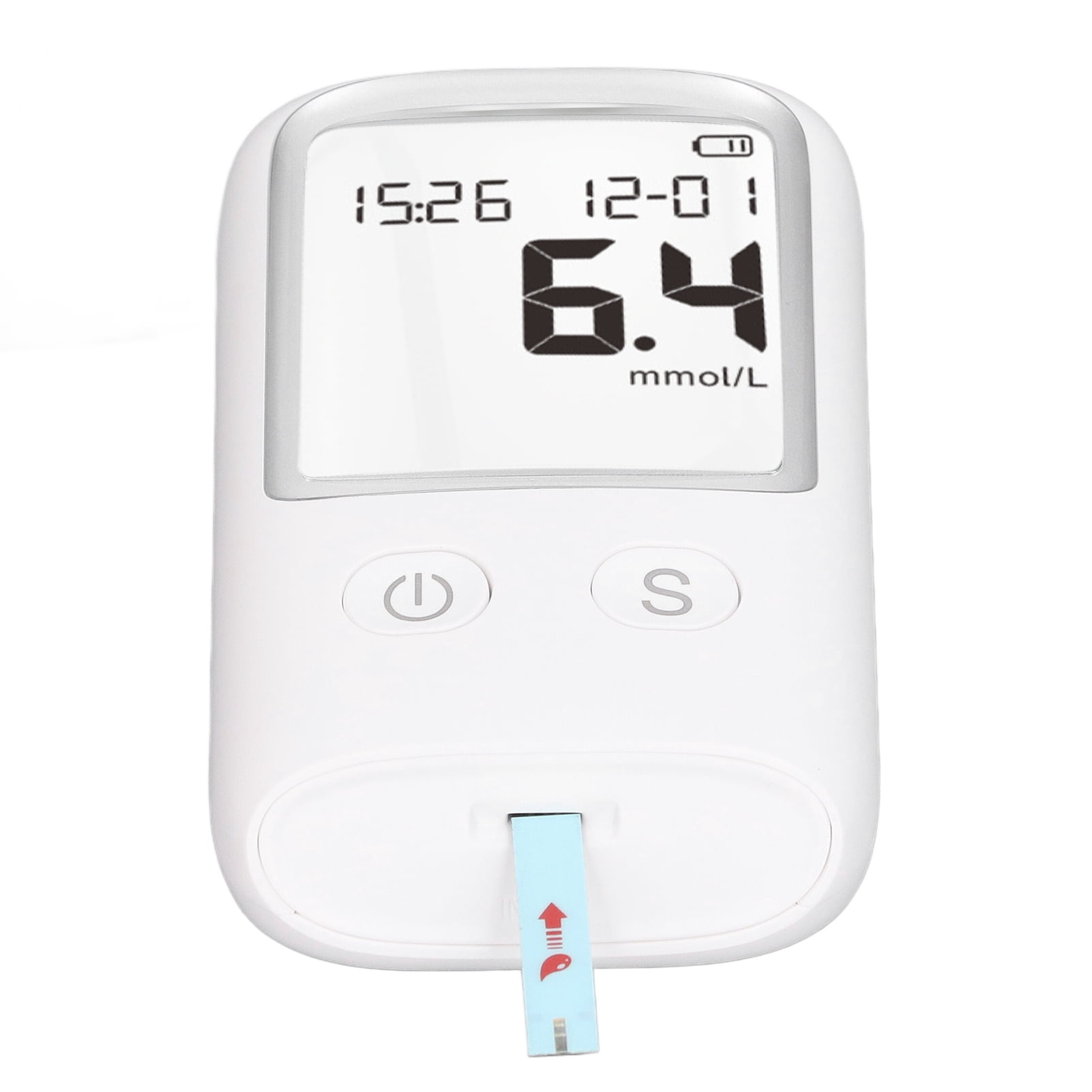 Monitor eléctrico de glucosa en sangre kit de prueba de azúcar en ...