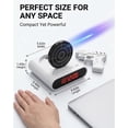 Shooting Target Alarm Clock with Blaster | Digital Wake-Up Game Timer ...