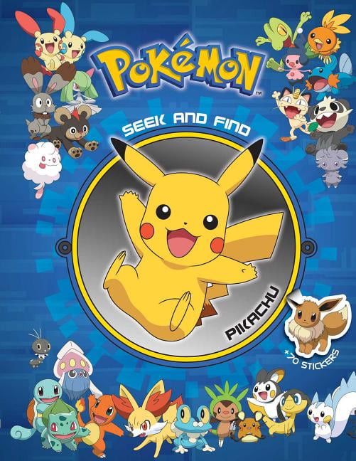 Pokémon Seek and Find: Pokémon Seek and Find: Pikachu (Hardcover ...