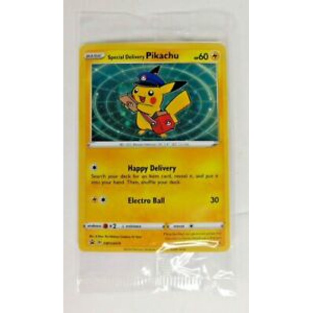 Pokemon TCG Special Delivery Pikachu Promo Card - Walmart.com - Walmart.com