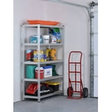 Muscle Rack 48"W x 18"D x 72"H 5-Shelf Garage Shelves, Silver - Walmart.com