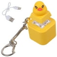 Duck Rechargeable Mechanical Keyboards Switches Keychains Speaker Toy ...