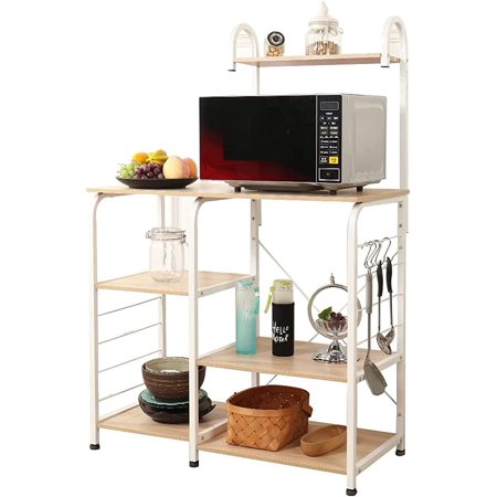XBRW Microwave Carts Microwave Stand Kitchen Baker's Rack Workstation ...
