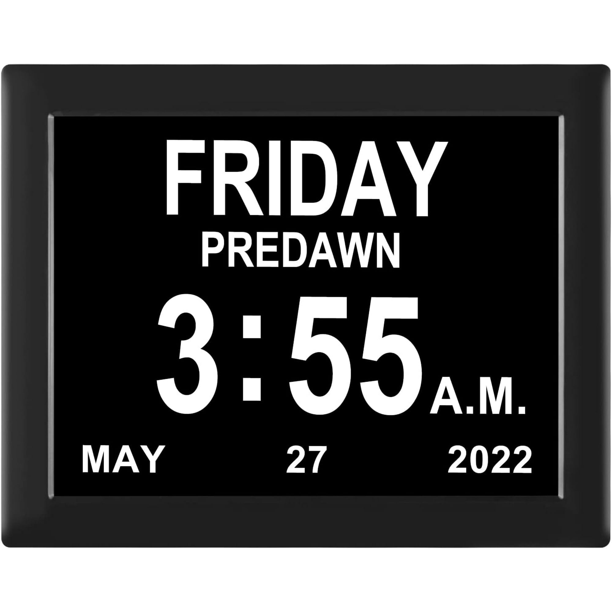 Click here for Mfg2020 Large Digital Clock 7 Inch Dementia Clock... prices