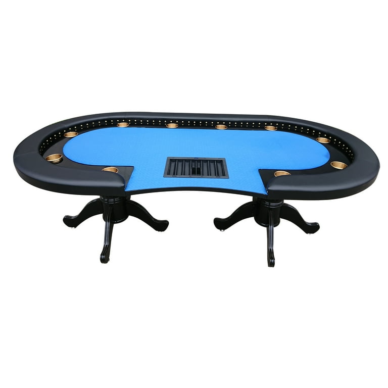 Blue Clawfoot Table