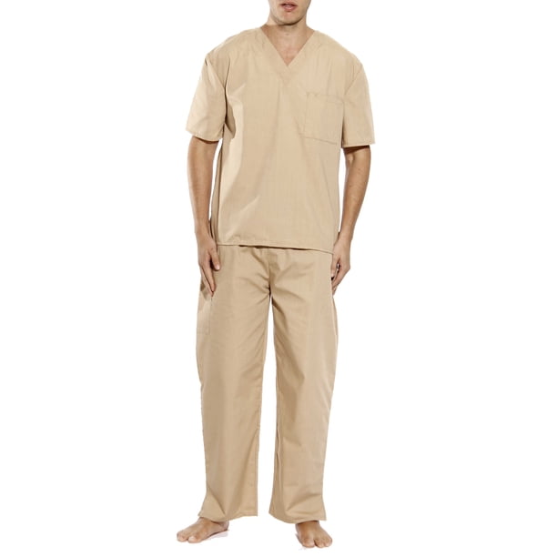 33300M-Red-S Tropi Unisex Scrub Sets Medical Scrubs Mens Scrubs (Small ...