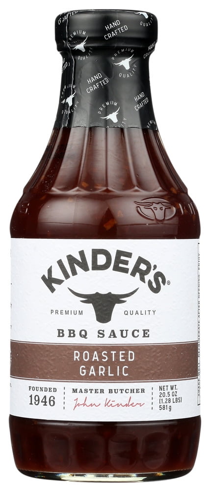 Kinder's Roasted Garlic BBQ Sauce, 20.5 oz [Pack of 6] - Walmart.com