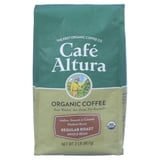 Cafe Altura, Regular Medium Roast, Organic, Non-GMO, Whole Bean Coffee ...