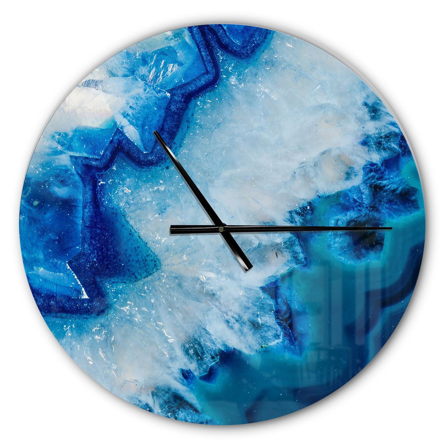 Click here for Designart geode Slice Macro  Modern Wall Clock prices