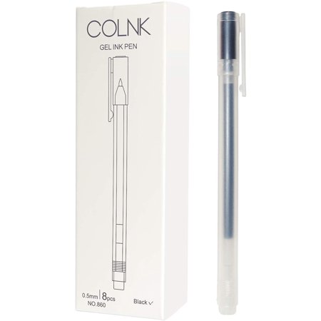 Super-smooth Writing Black Ink Ballpoint Pen, Fine Point Japanese-style ...