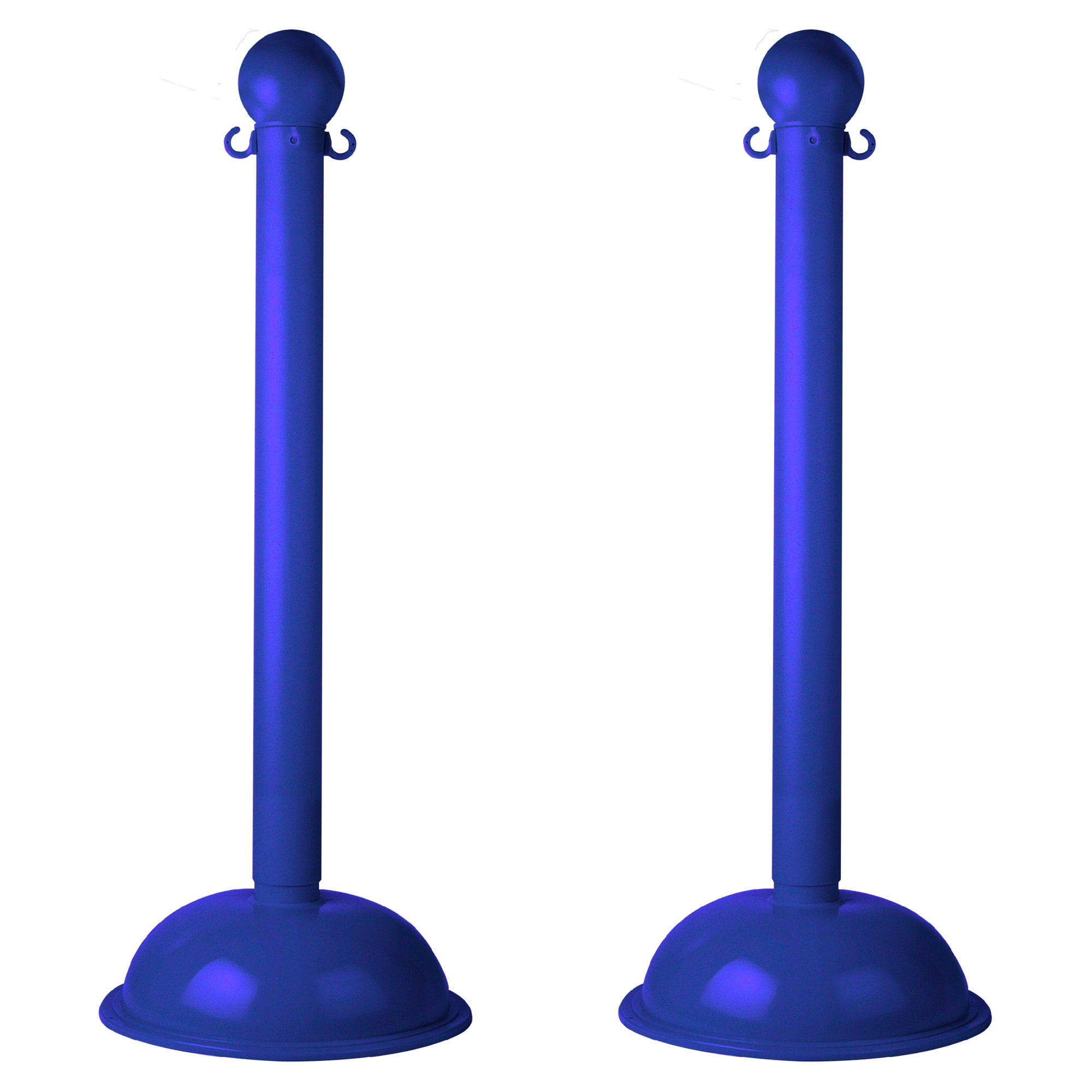 3 Inch Blue Heavy Duty Stanchion (2 Pk) - Walmart.com