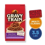 Gravy Train Meaty Classic Beef, Liver & Bacon Flavor Dry Dog Food, 3.5 ...