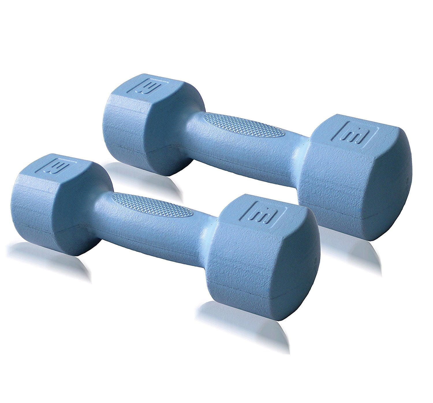 CAP Fitness ECO Dumbbell Pair: 6 / 10 / 16 lb, Eco-friendly, Strength ...