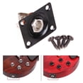 Metal Output Input Jacks Plate Screws Guitar Replacement Parts 1/4in ...