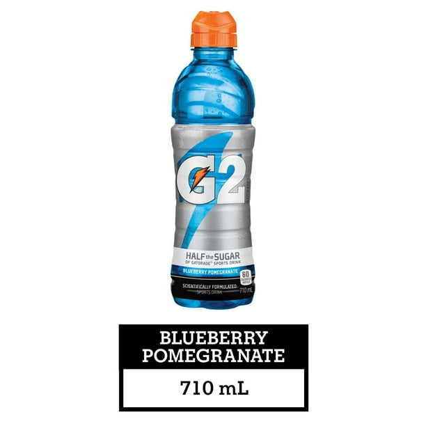 Gatorade G2 Blueberry Pomegranate Sports Drink, 710 mL Bottle, 710mL ...