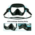 Diving Mask Snorkel Goggles HD Tempered Glass Panoramic Vision Leak ...