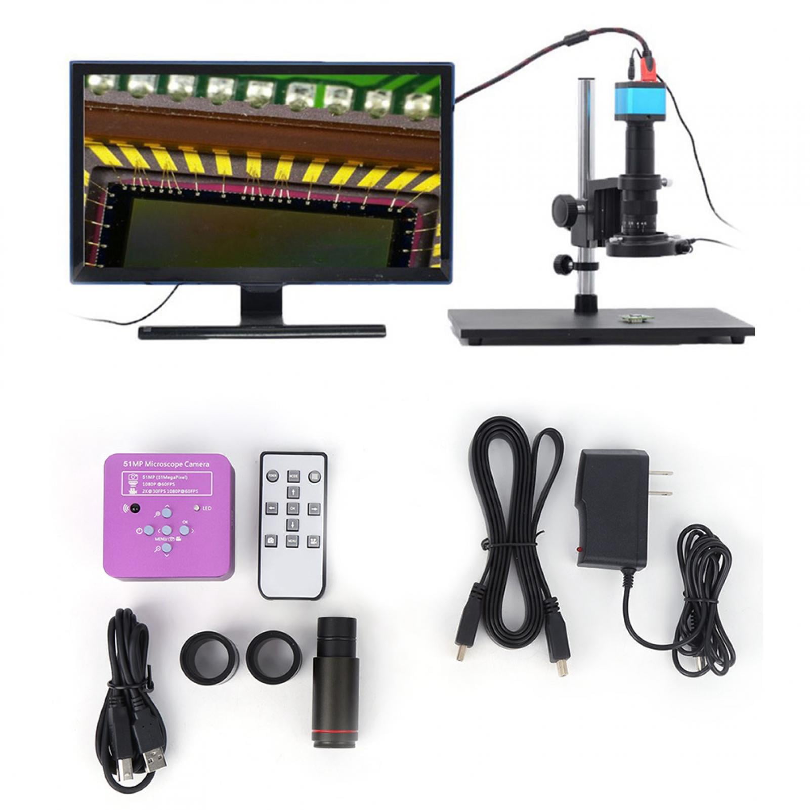 Buy 51MP Microscope Camera, Microscope Camera Convenient Practical For ...