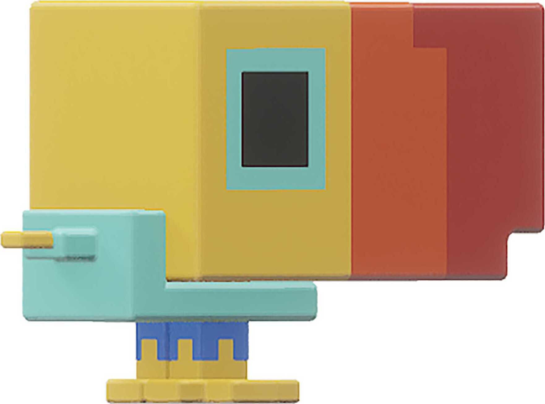 Minecraft Legends Bird Mount Mini Action Figure, Mob Head Minis Toy ...