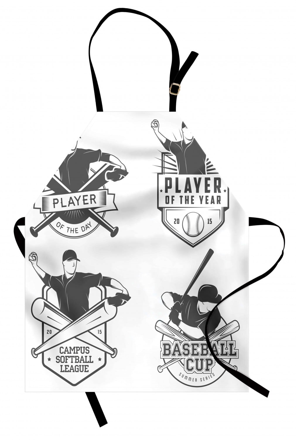 Sports Apron Vintage Baseball and Softball Labels with Championship ...