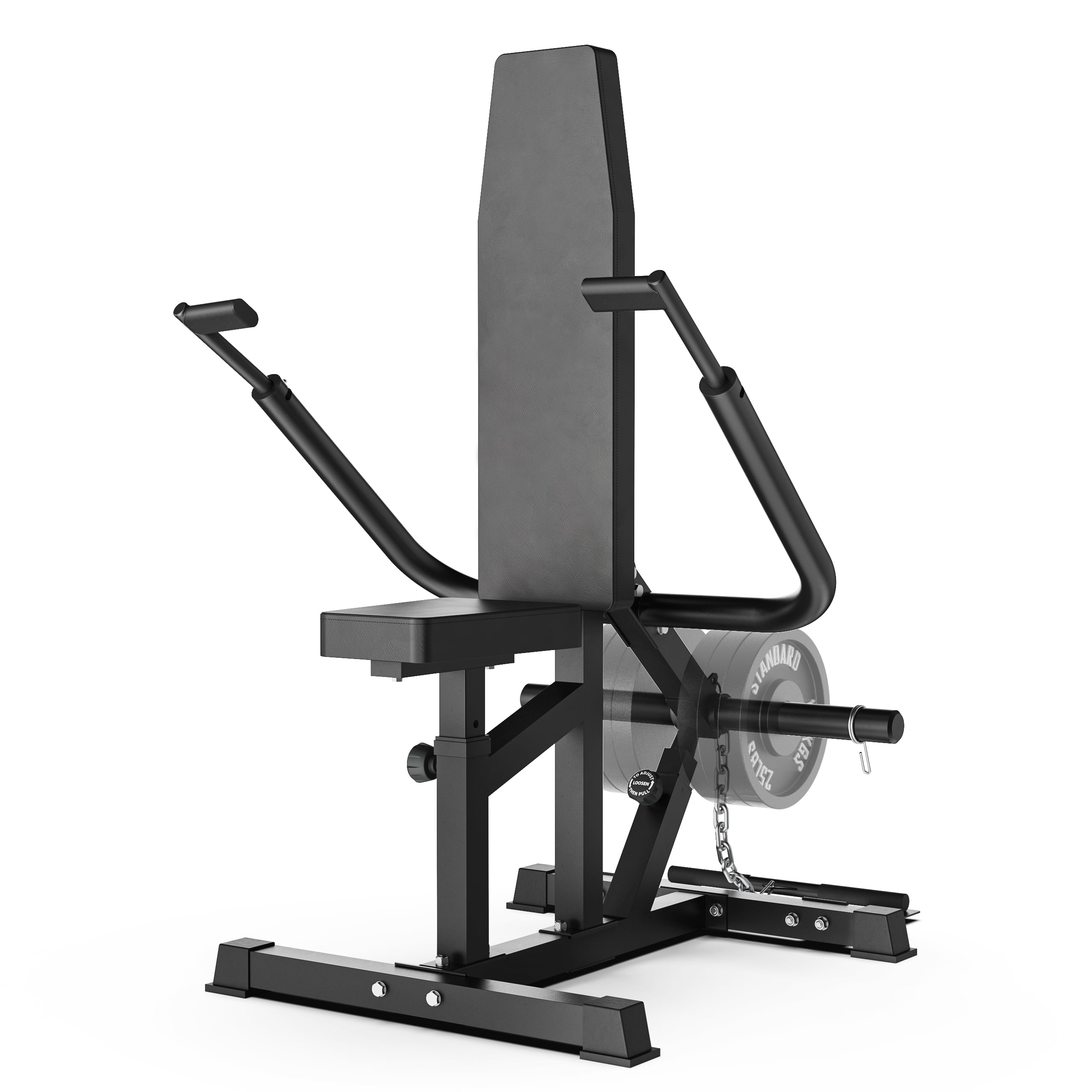 Synergee Seated Dip Machine – Heavy-Duty Tricep Workout Station with ...