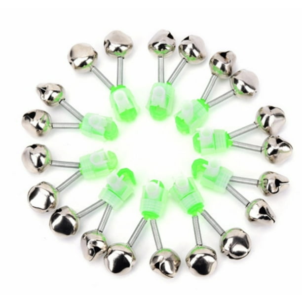 Fishing Rod Alarm Loud Dual Alert Bells Fishing Bells Clips for Fish ...