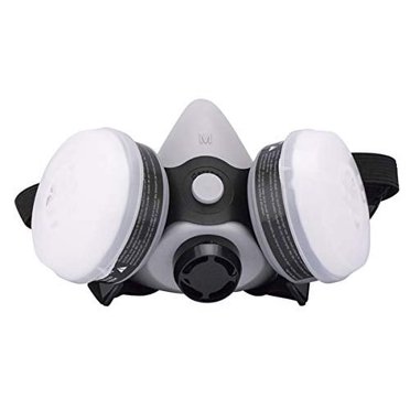 3M 6000 Series Half Mask Reusable Respirators, Without Filters ...