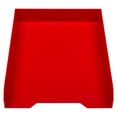 JAM Paper Stackable Paper & Letter Trays, Red, 1 per Pack - Walmart.com