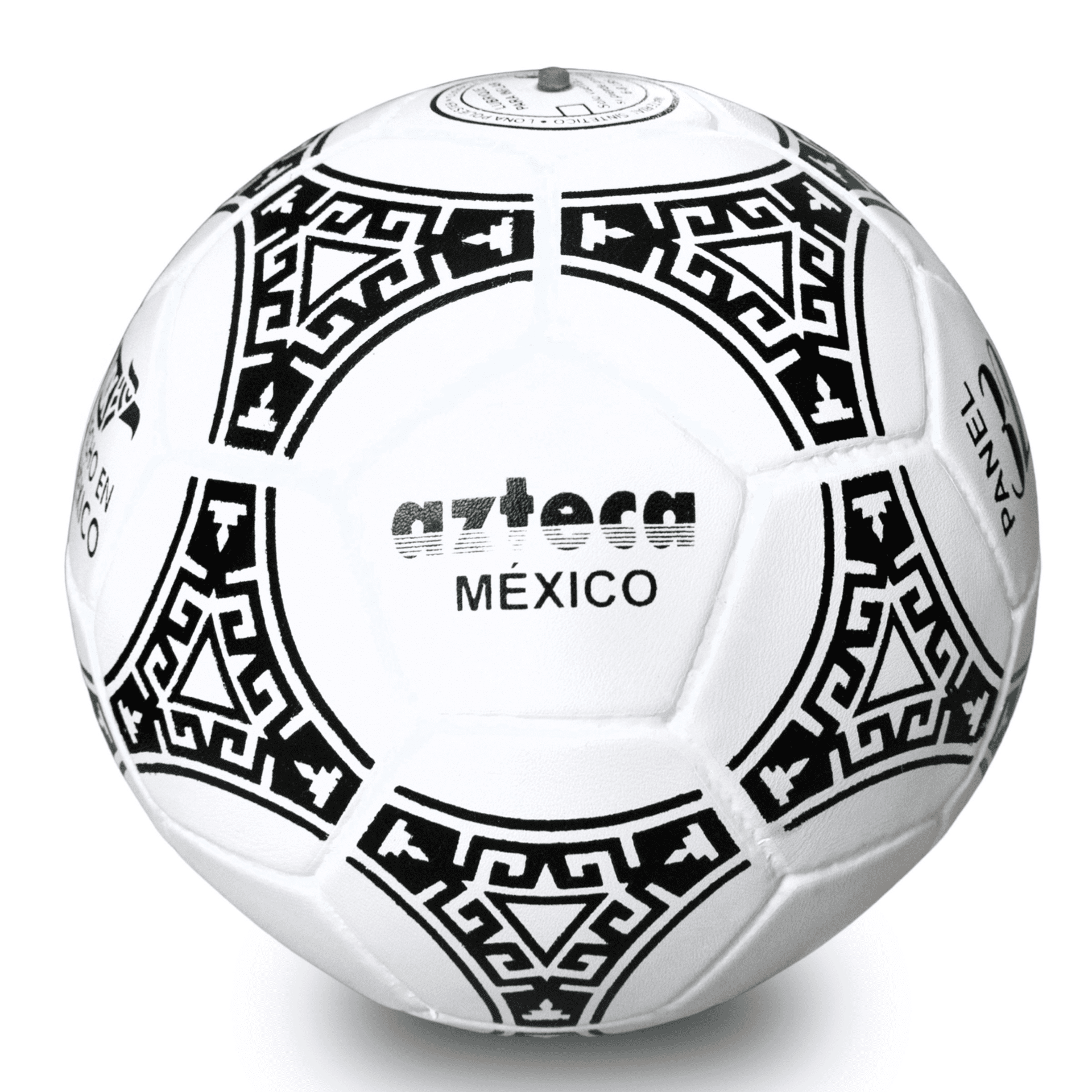Balón Fútbol Azteca No5 Adulto Panel 32 Reforzado Todo Terreno, Blanco ...