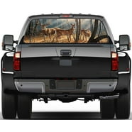 AZTEC DEER Rear Window Graphic truck view thru vinyl decal back ...