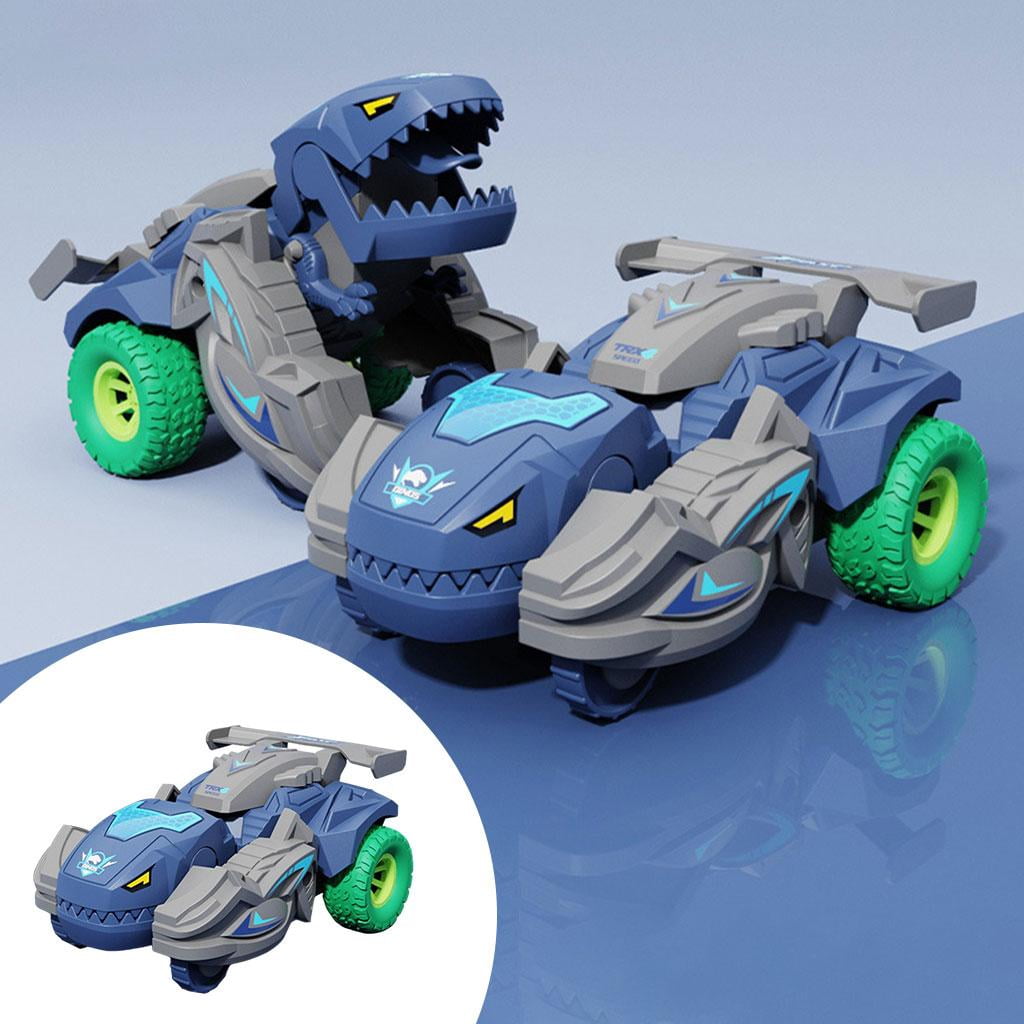 Coche dinosaurio perfke juguete de transformación automática azul 1 ...