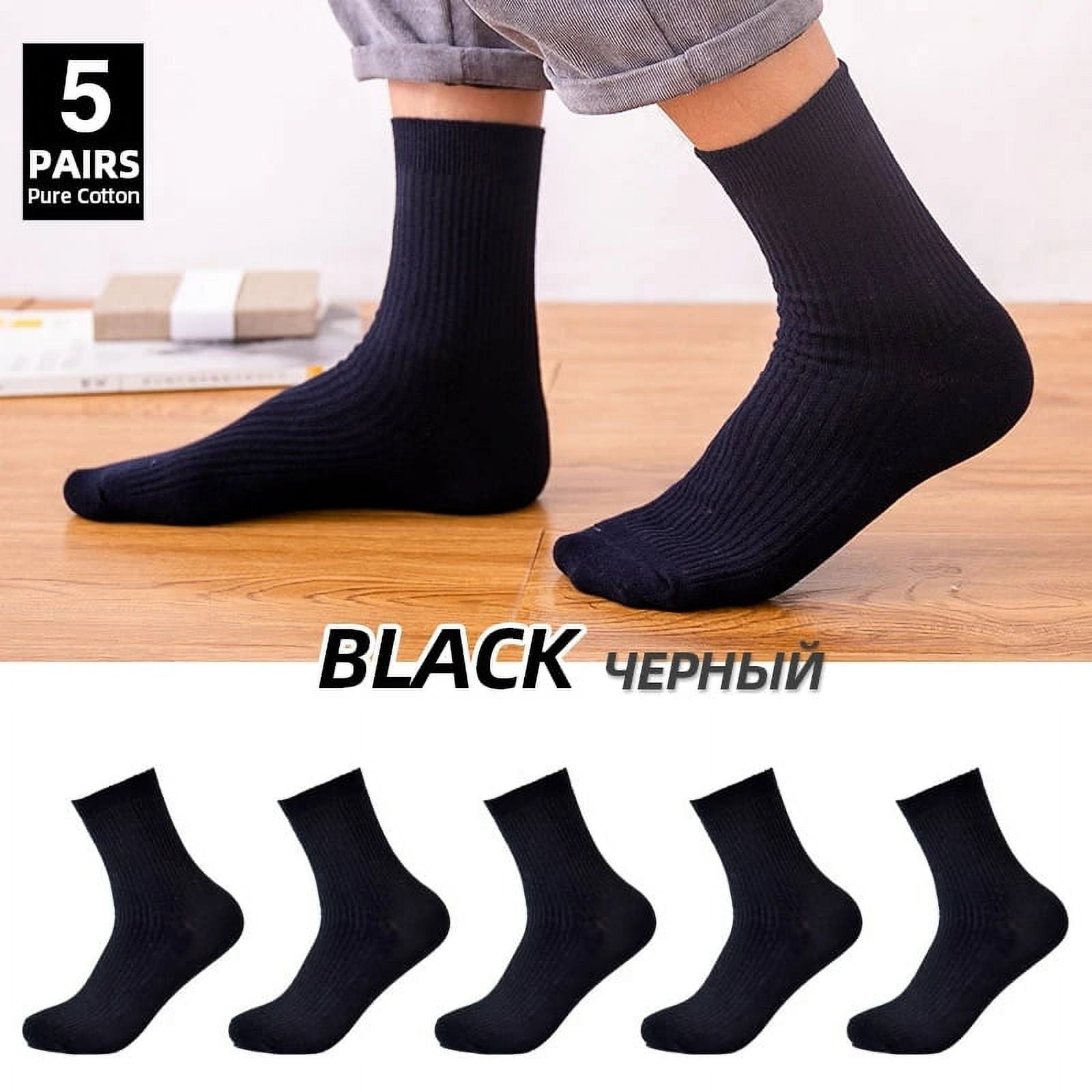 Click here for Yening Hss Brand 5 Pairs/Lot 100 Cotton Men‘s Sock... prices