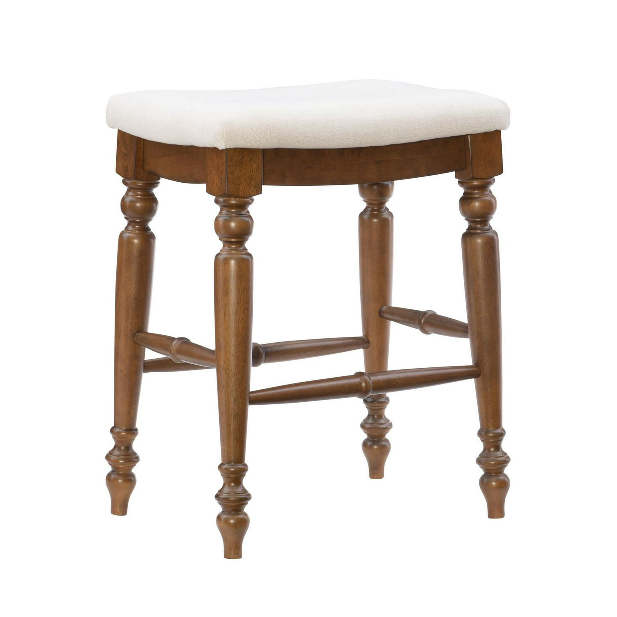 Click here for Linon Hunter Walnut Backless Counter Stool prices