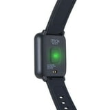 iTech Fusion Unisex Smart Watch & Fitness Tracker Black Case & Black ...