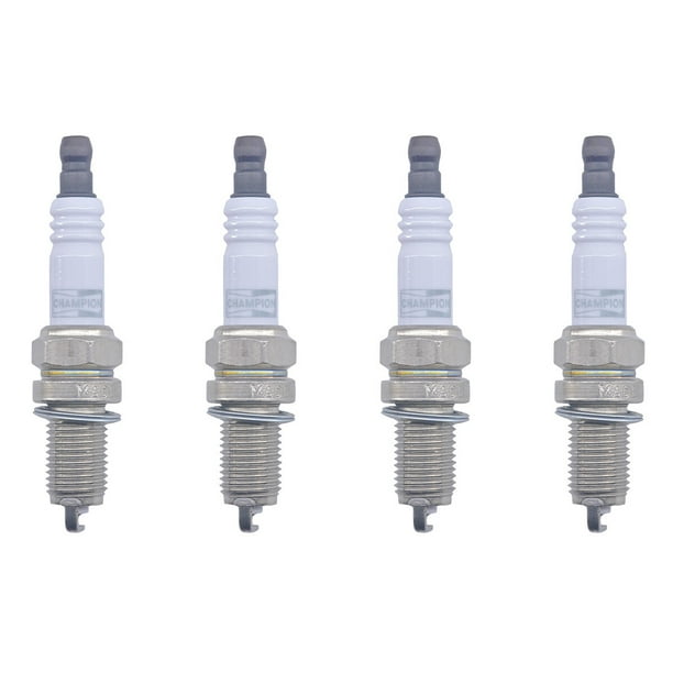 Juego 4 Bujías De Encendido Beat 2018 A 2020 Chevrolet L4 1.2L Doble Platino CHAMPION ...