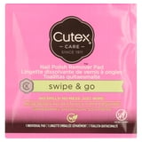 Cutex Swipe and Go Nail Polish Remover Pads, Compact, Convenient ...
