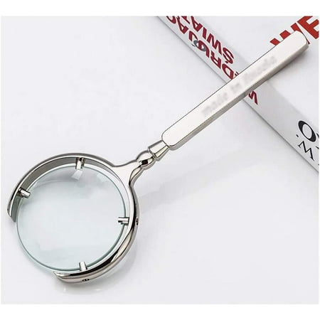 Vision aid - Magnifying Glass Compact Magnifying Glass 8X Optics HD ...