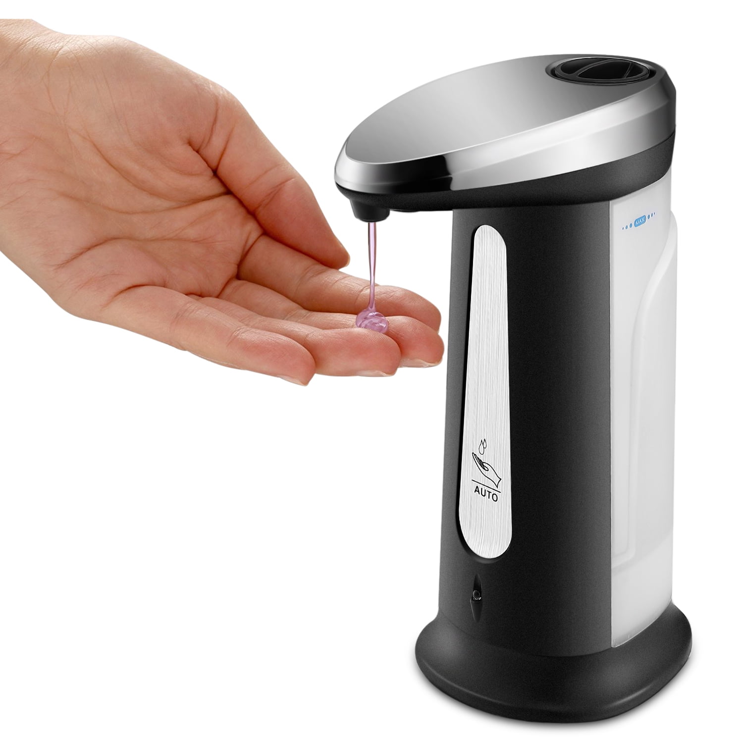 Automatic Soap Dispenser Touchless Electric Sensor Pump - Plastic Hand ...