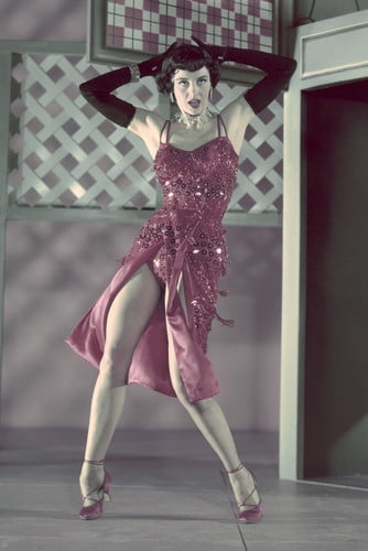 Cyd Charisse striking full length dancing leggy pose 24x36 Poster ...