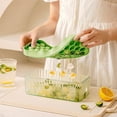 Small Ice Cube Tray For Freezer: Easy Release Ice Cube Maker Stackable ...