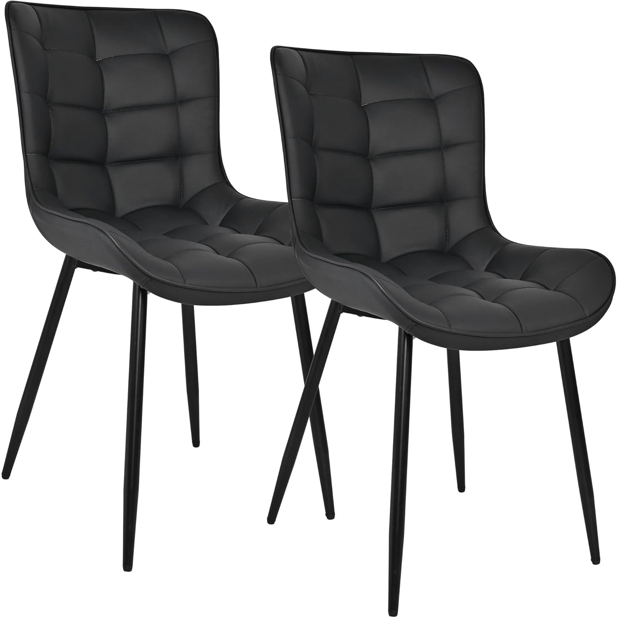 Click here for Nobrand Moustache Dining Chairs Set Of 2 fabric Di... prices