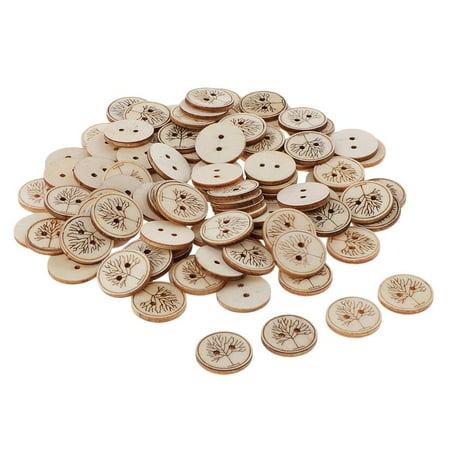 100 craft buttons 2 holes children buttons sewing | Walmart Canada