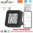 Tuya Smart Universal IR Remote With Temperature Humidity Sensor for Air ...