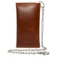 Men's RFID Signal Blocking Biker's Vintage Leather Long Tri-fold Silver ...