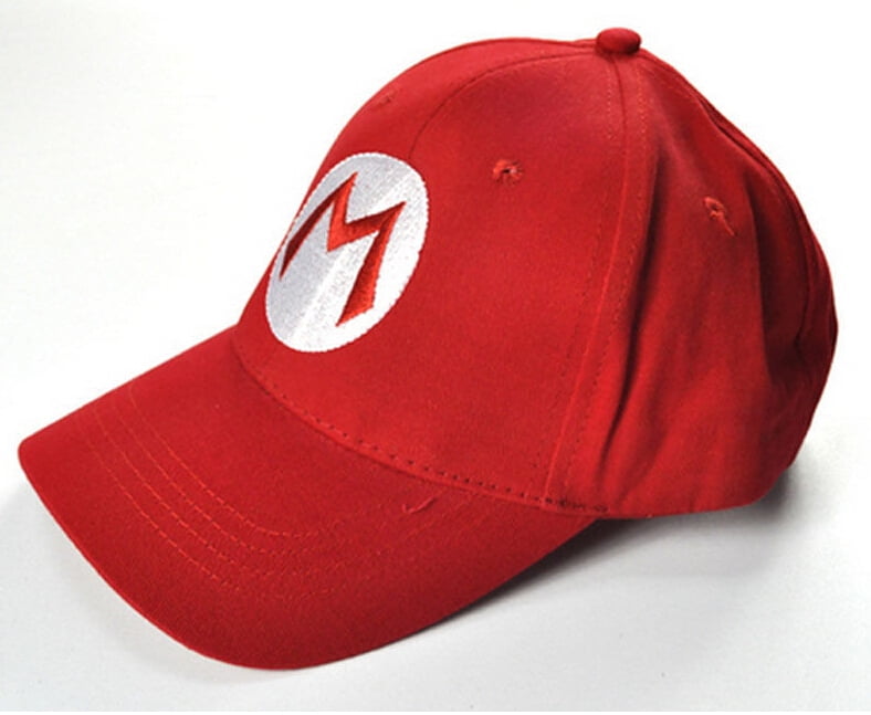 Buy Super Mario Cotton Caps hat Red Mario and luigi cap 5 colors Anime ...