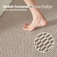 Bathroom Rugs Non Slip Washable Super Absorbent Thin Bath Mat Small ...
