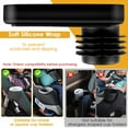 Jetcloudlive Car Seat Snack Tray, Silicone Kids Food Tray with Cup ...
