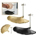 2 pcs Ginkgo Leaf Mosquito Coil Holder, Cast Iron Incense Burner Stand ...