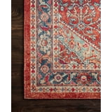 Loloi II Nour Traditional Ocean / Fire Area Rug - Walmart.com
