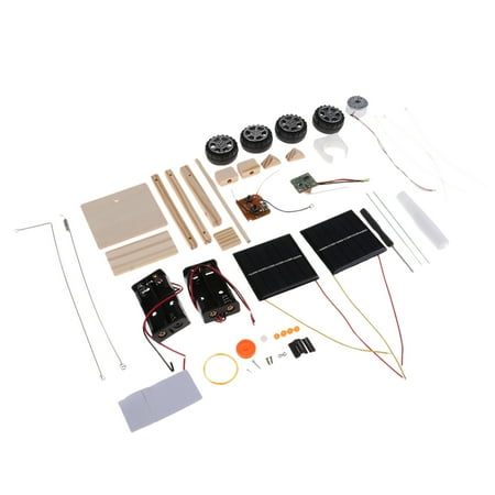 Mini Solar Powered Motor Robot Car, Solar Car DIY Puzzle Robot Kit ...