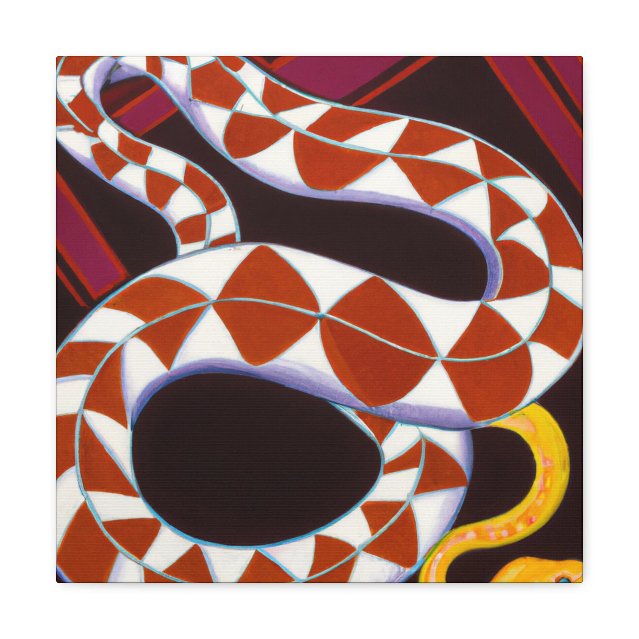 Snake with Deco Poise - Canvas - Walmart.com